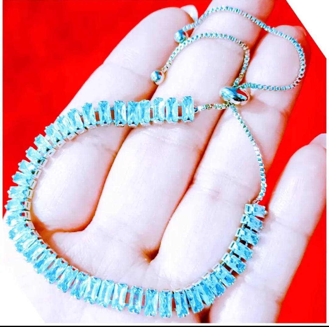 GELANG SERUT PERMATA FULL XUPING LAPISAN PREMIUM IMPORT SILVER GSSD ...