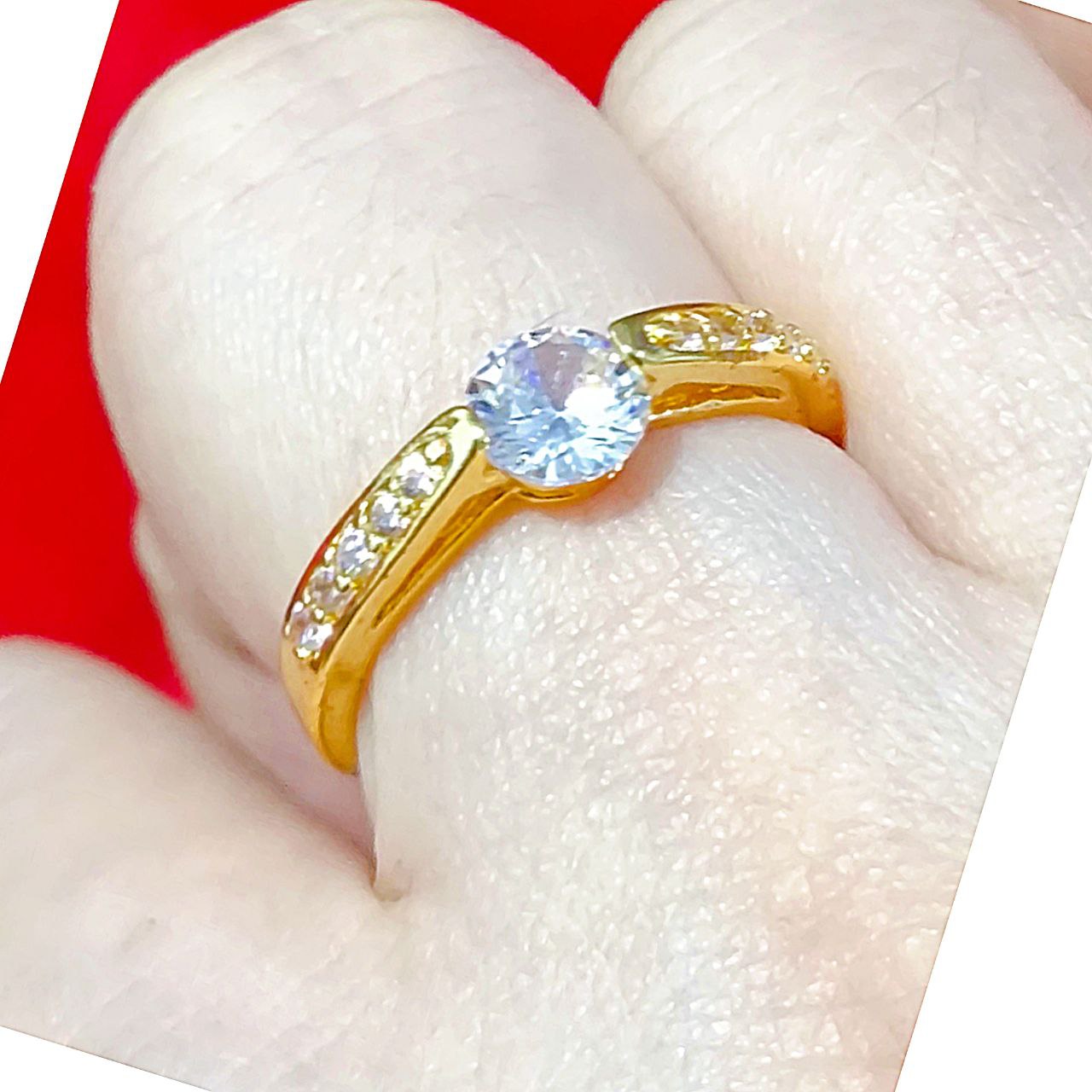 CINCIN PERMATA XUPING GOLD CDGR | Paris Jewelry